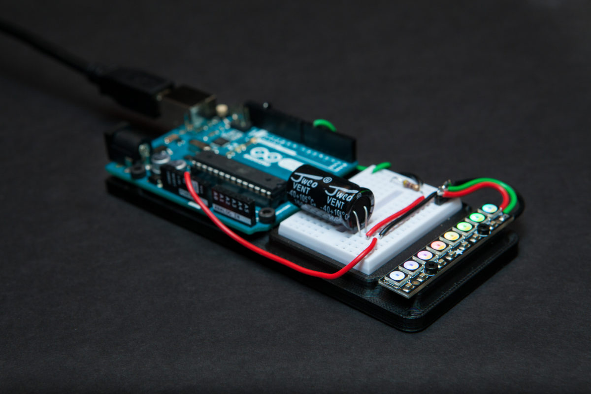 Arduino Uno NeoPixel Prototyping Board - Parts Not Included