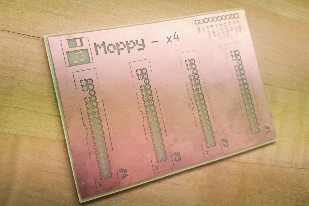 Building Musical Floppy Drive Breakout Boards - Parts Not Included