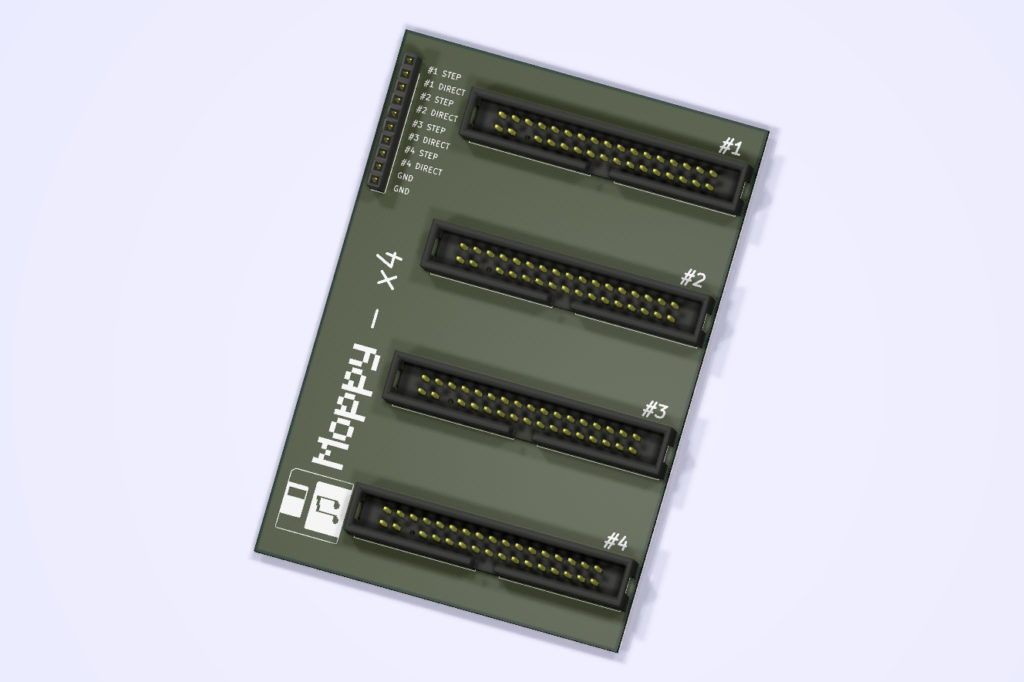 Building Musical Floppy Drive Breakout Boards - Parts Not Included