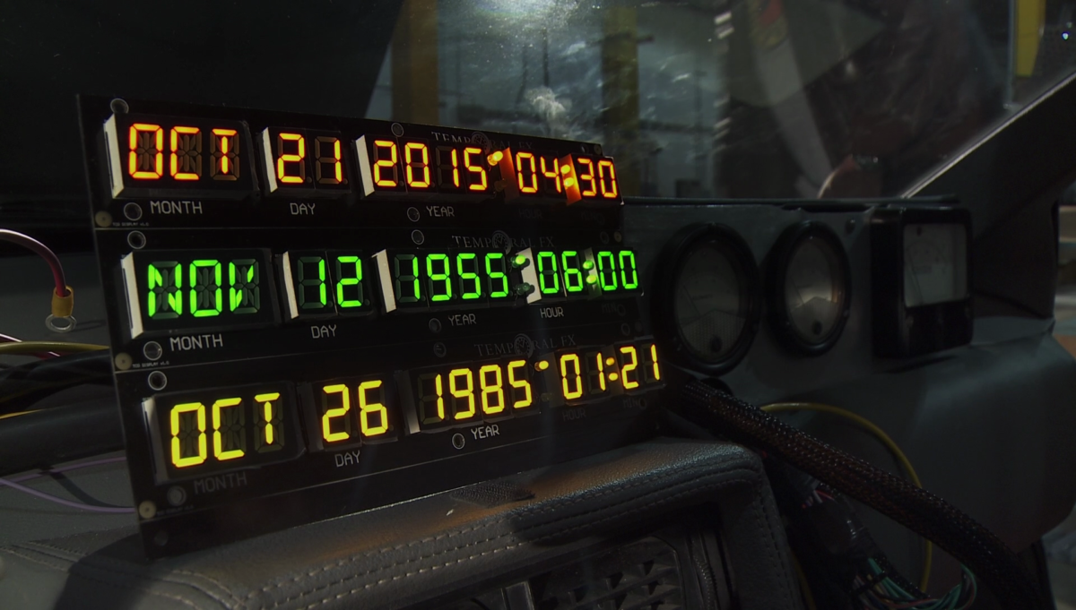 Researching LED Displays for the Time Circuits - Parts Not Included