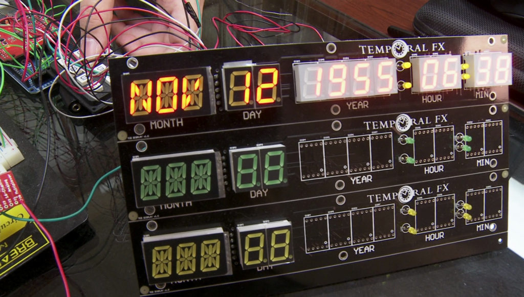 Researching LED Displays for the Time Circuits - Parts Not Included