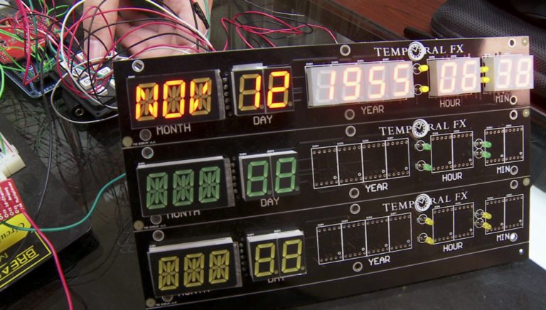 Researching LED Displays for the Time Circuits - Parts Not Included