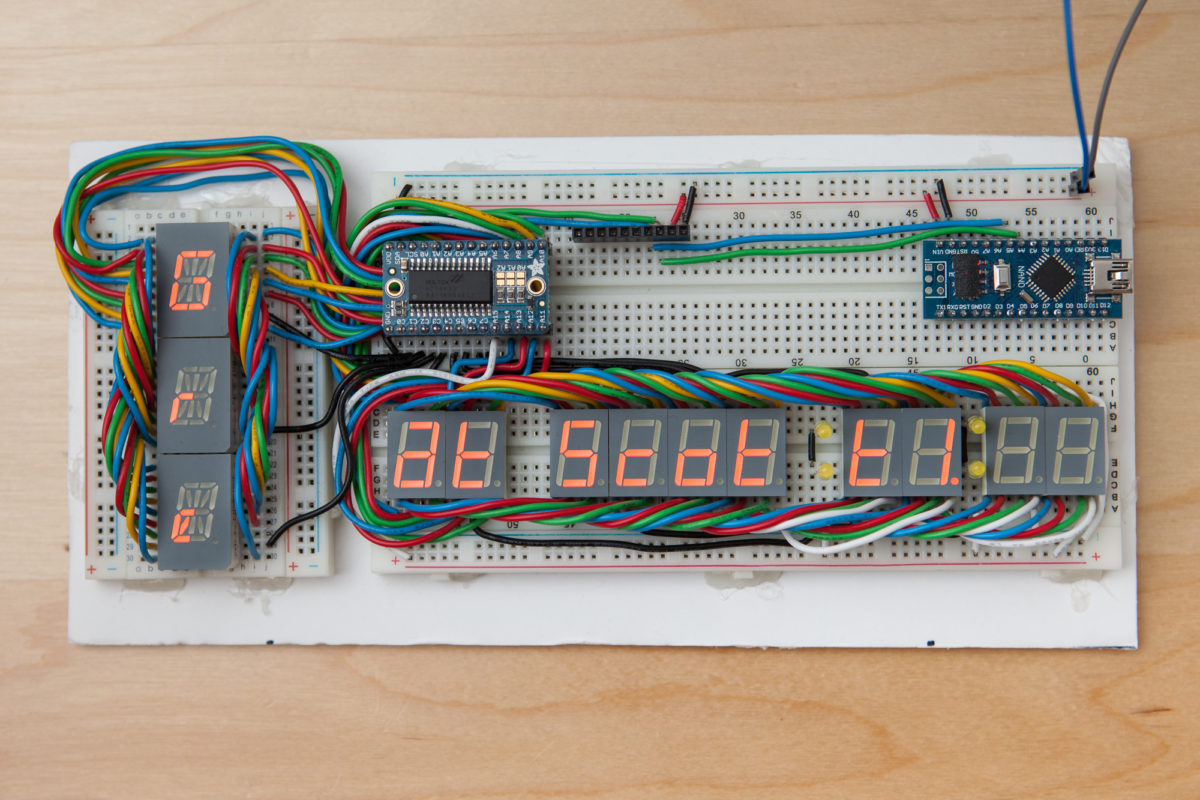 Programming the Time Circuit Display - Parts Not Included