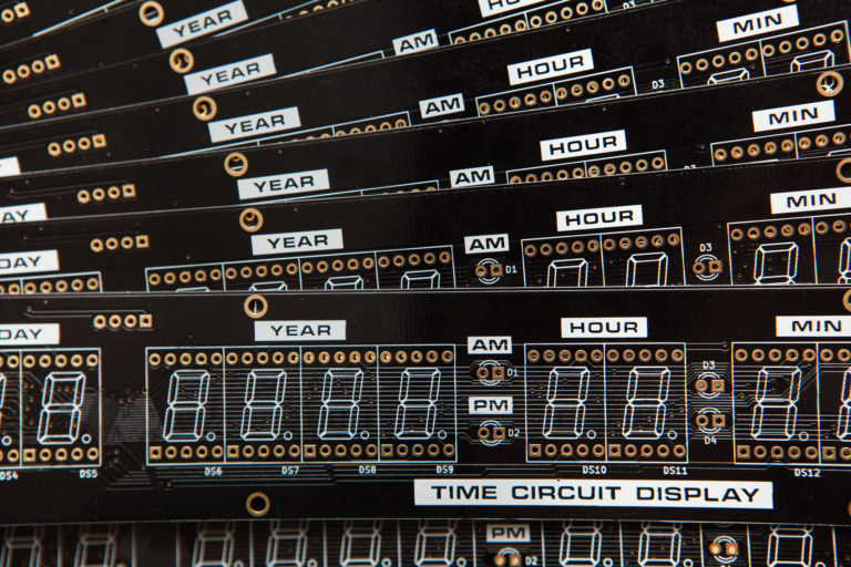 Back to the Future Time Circuits - Parts Not Included