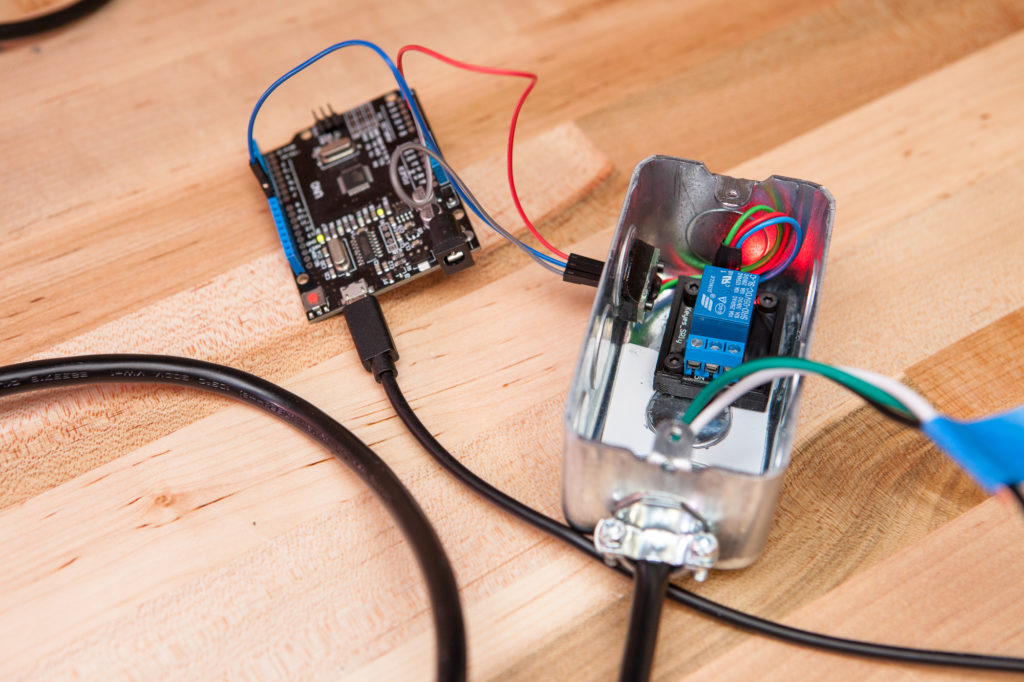 DIY Relay Boxes for Controlling 120V Power with a Microcontroller ...