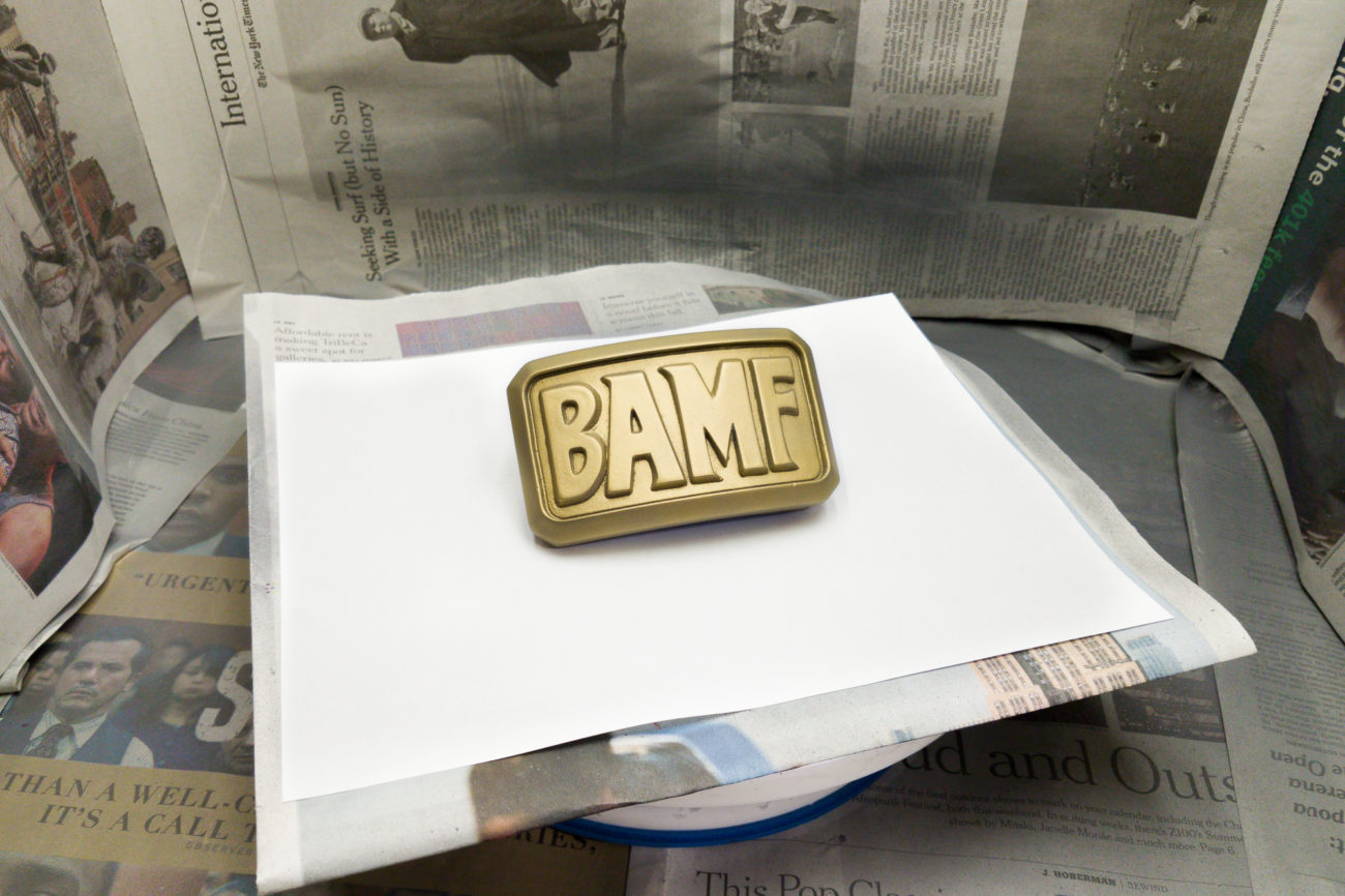 McCree's Belt Buckle: Mounting and Paint - Parts Not Included