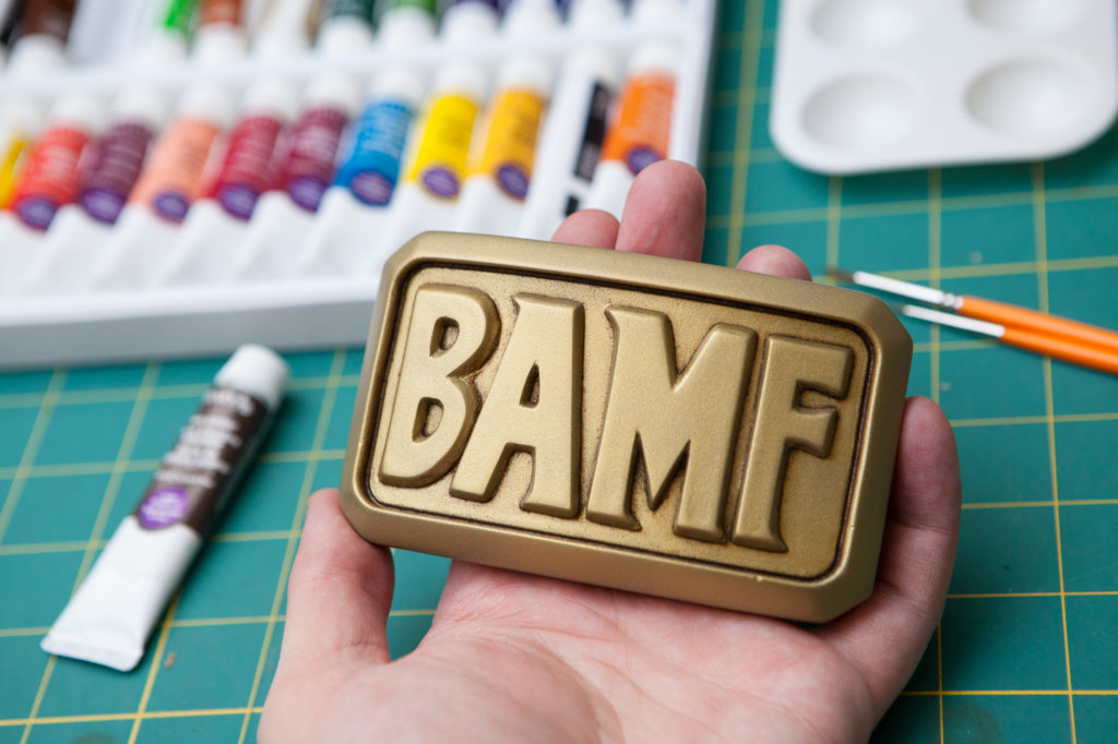 McCree's Belt Buckle: Mounting and Paint - Parts Not Included