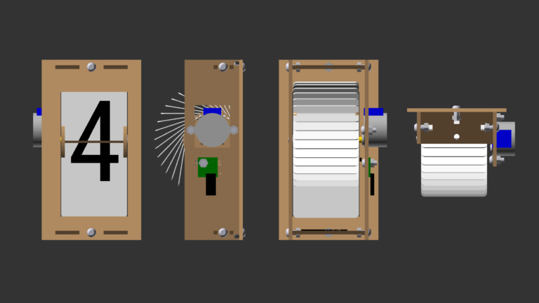 Building DIY Split-Flap Displays - Parts Not Included