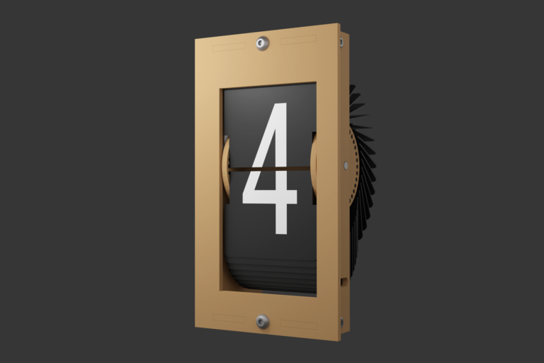 Building DIY Split-Flap Displays - Parts Not Included