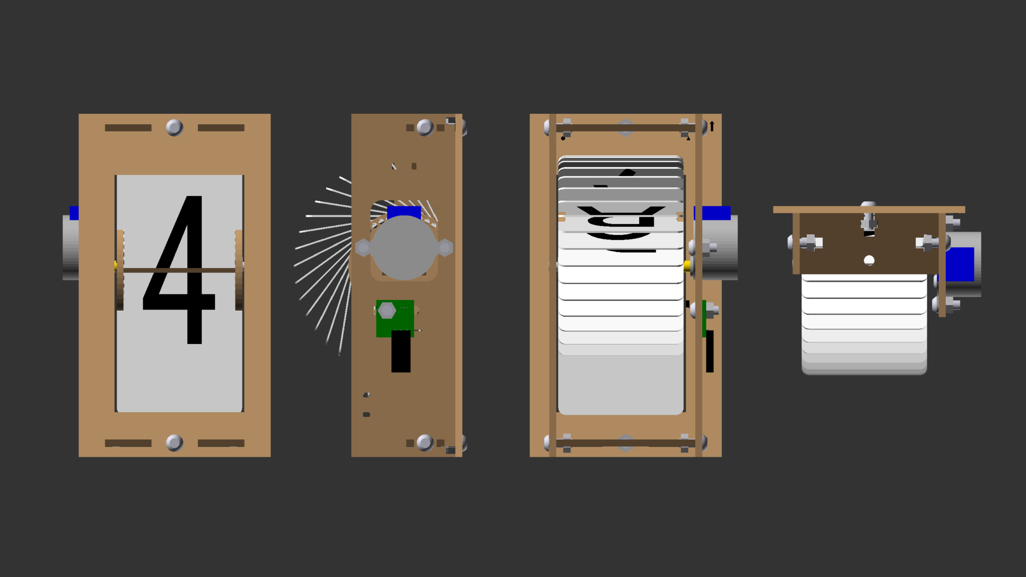 Building DIY Split-Flap Displays - Parts Not Included