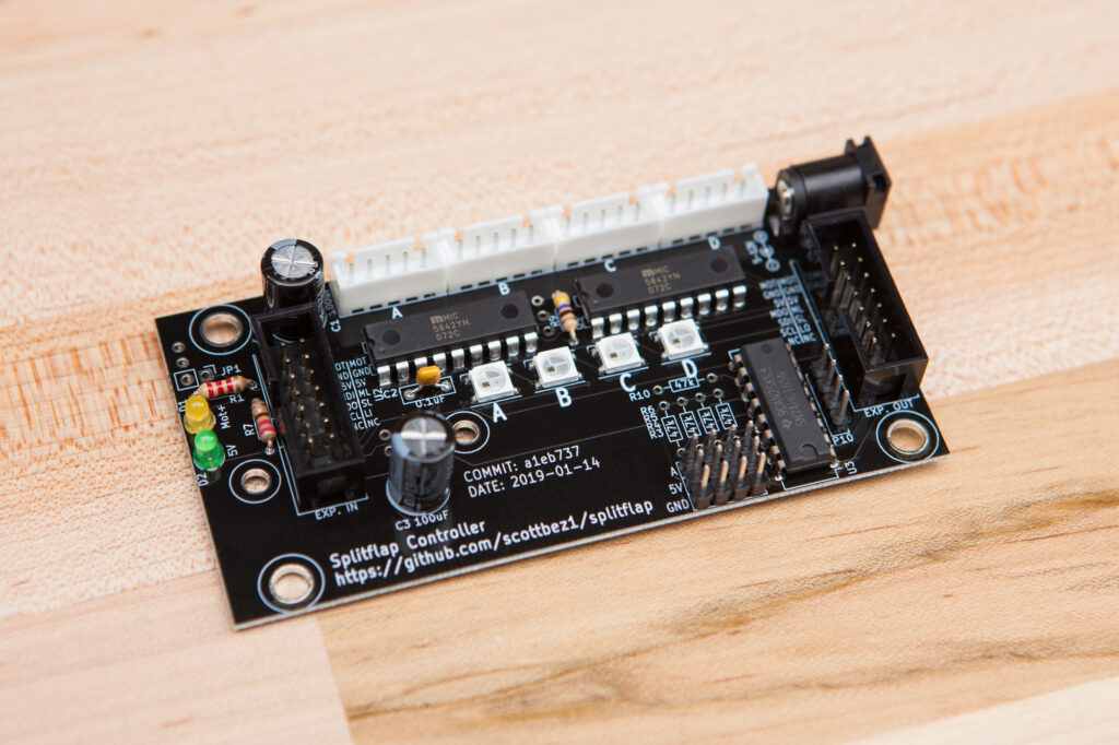 Building DIY Split-Flap Displays - Parts Not Included
