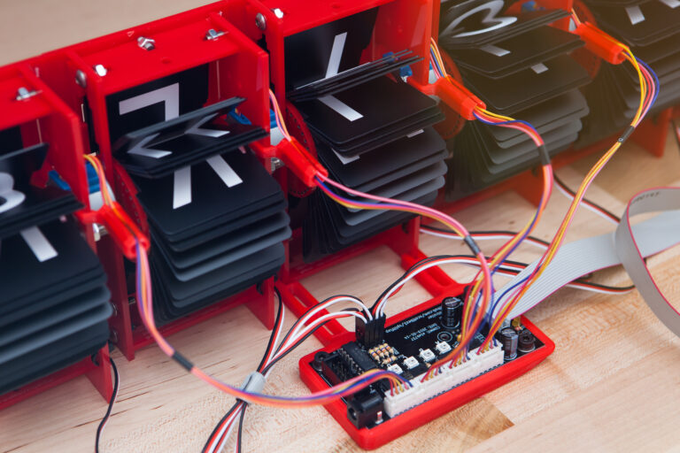 Building DIY Split-Flap Displays - Parts Not Included